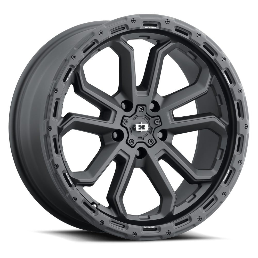 Vision Wheels 405 Korupt Satin Black – aspire MOTORING