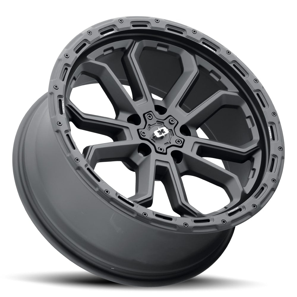 Vision Wheels 405 Korupt Satin Black – aspire MOTORING