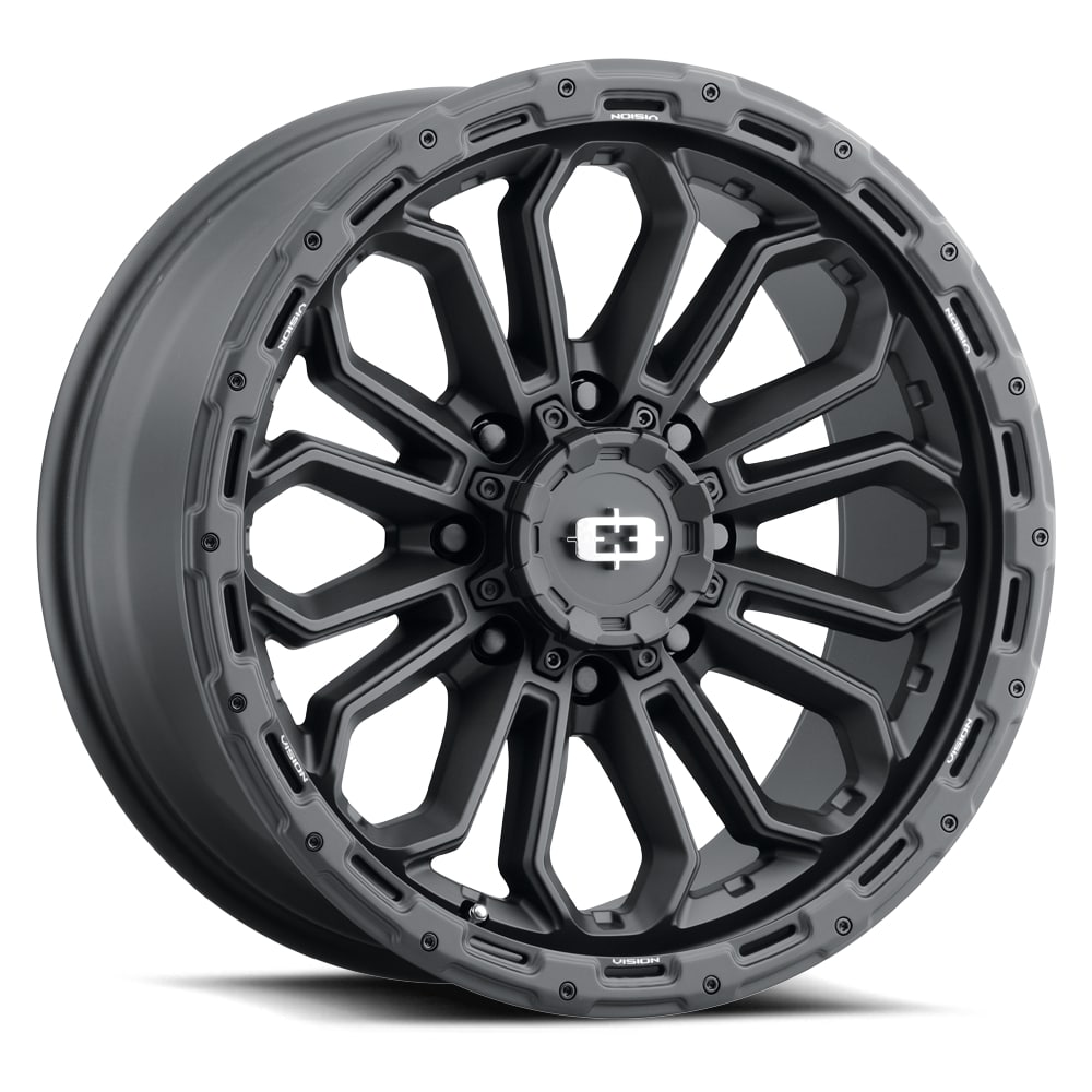 Vision Wheels 405 Korupt Satin Black – aspire MOTORING
