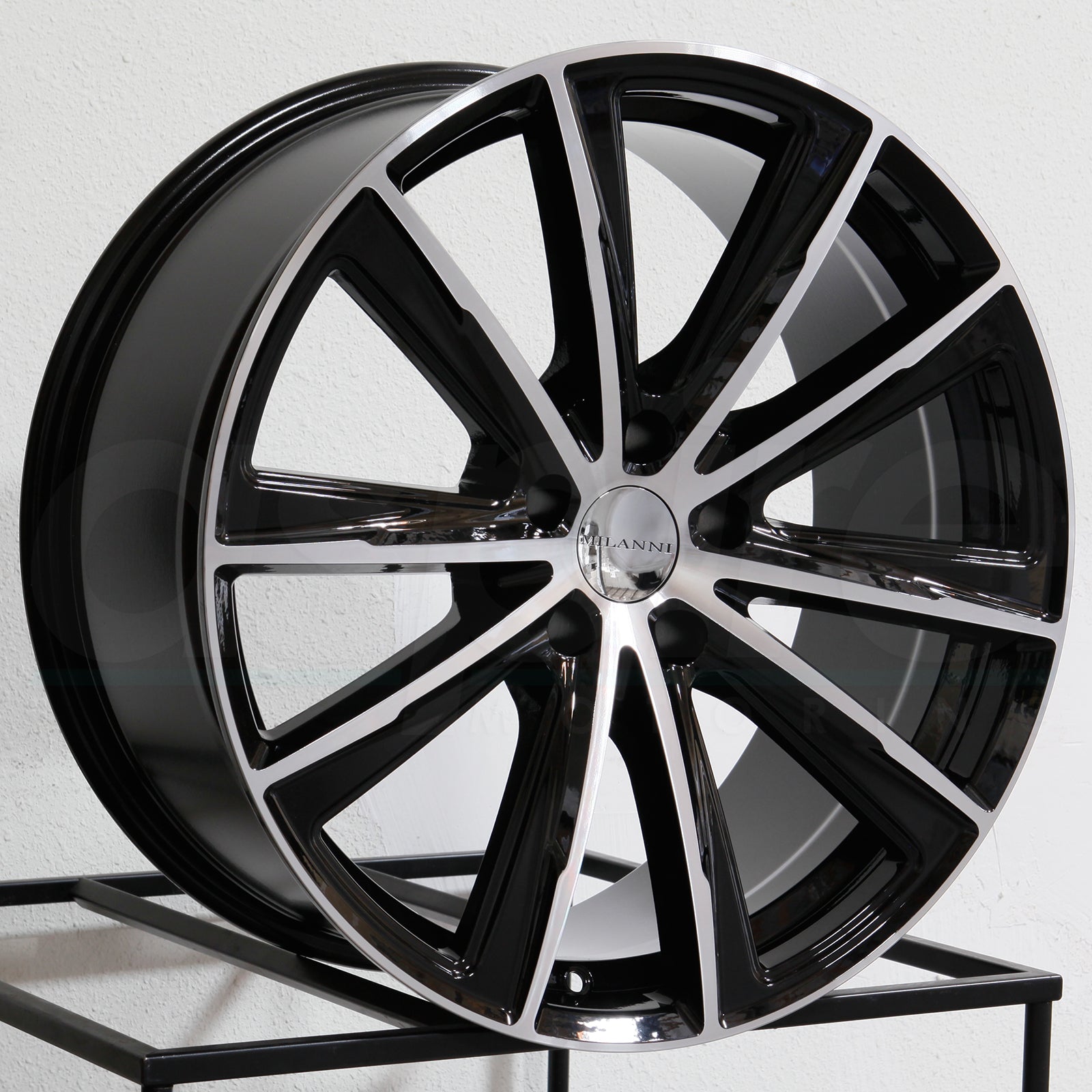 Milanni Wheels 471 Splinter Black Machined – aspire MOTORING