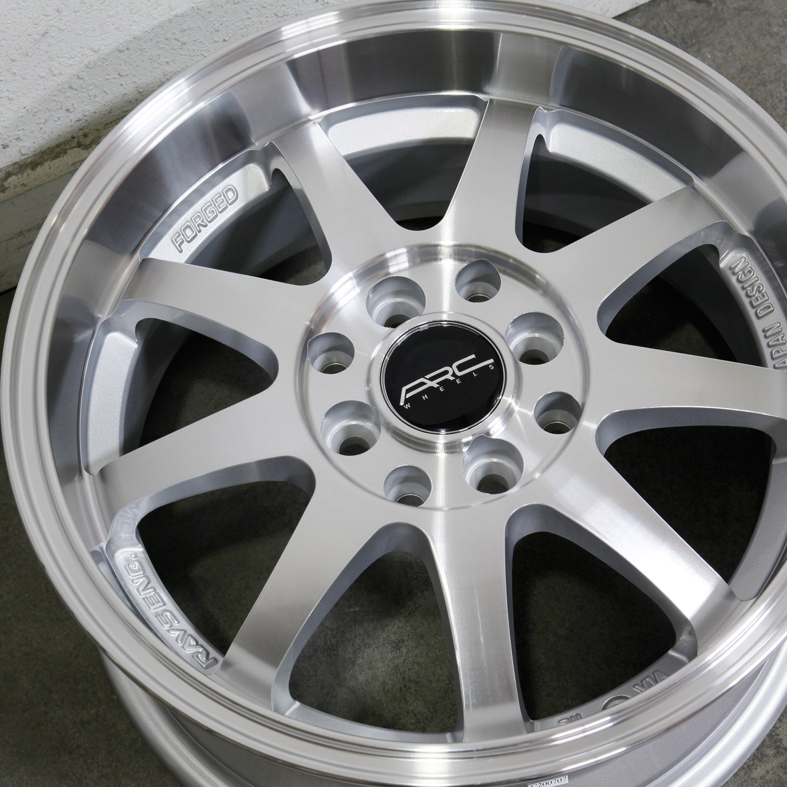 ARC Wheels AR4 Silver Machined – aspire MOTORING