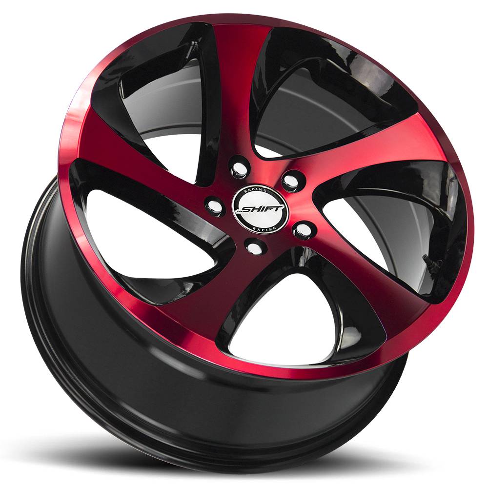 Shift Wheels H22 Strut Black Red – aspire MOTORING
