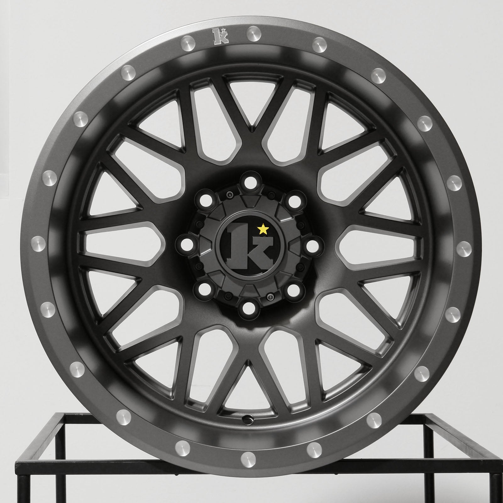 Klutch Wheels KT02 Matte Gunmetal Graphite – aspire MOTORING