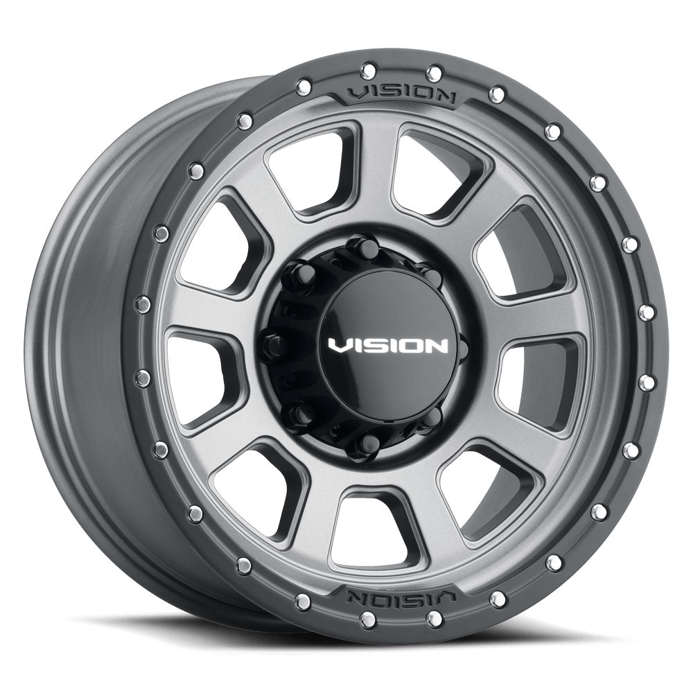 Vision Wheels 350 Ojos Satin Grey – aspire MOTORING