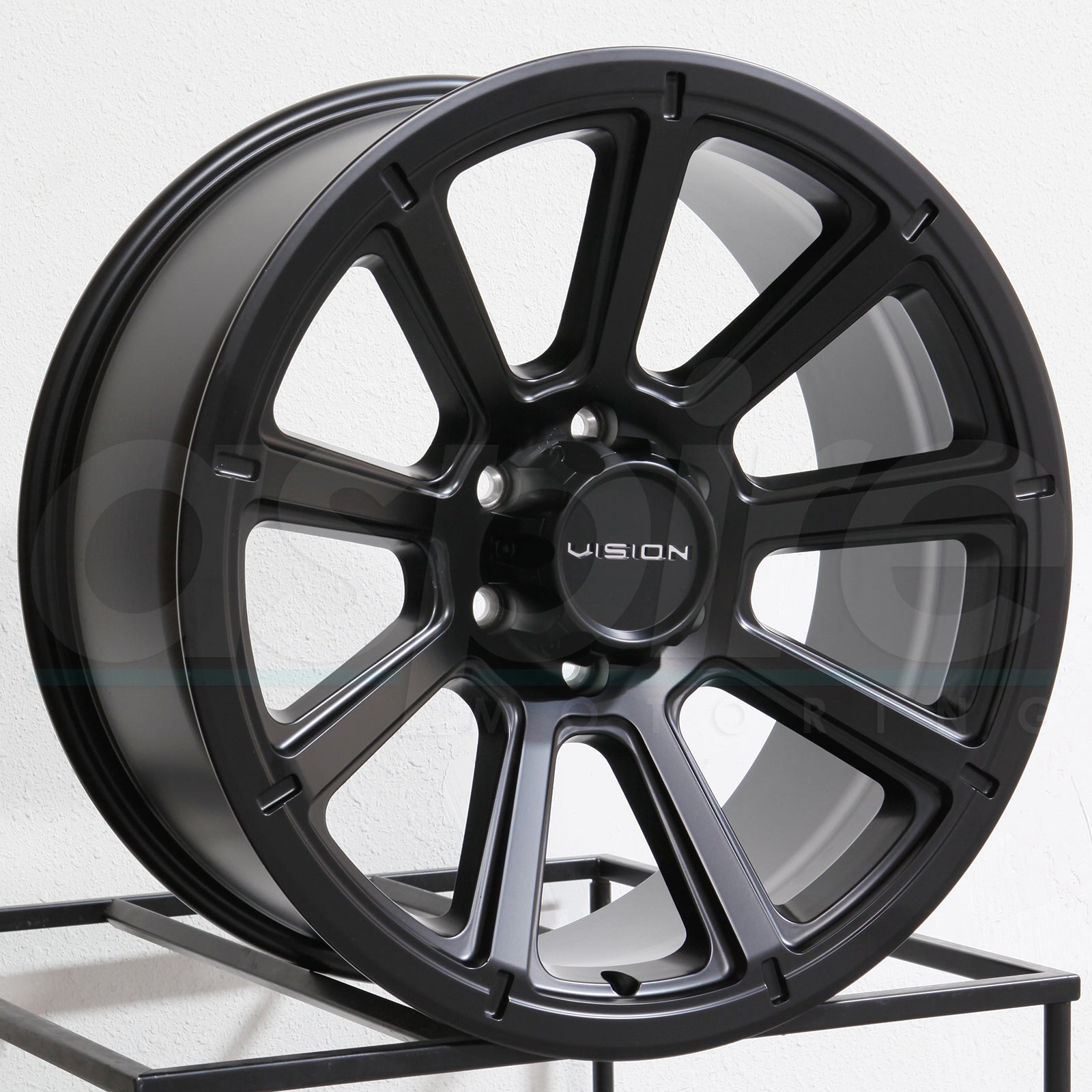 Vision Wheels 353 Turbine Matte Black – aspire MOTORING