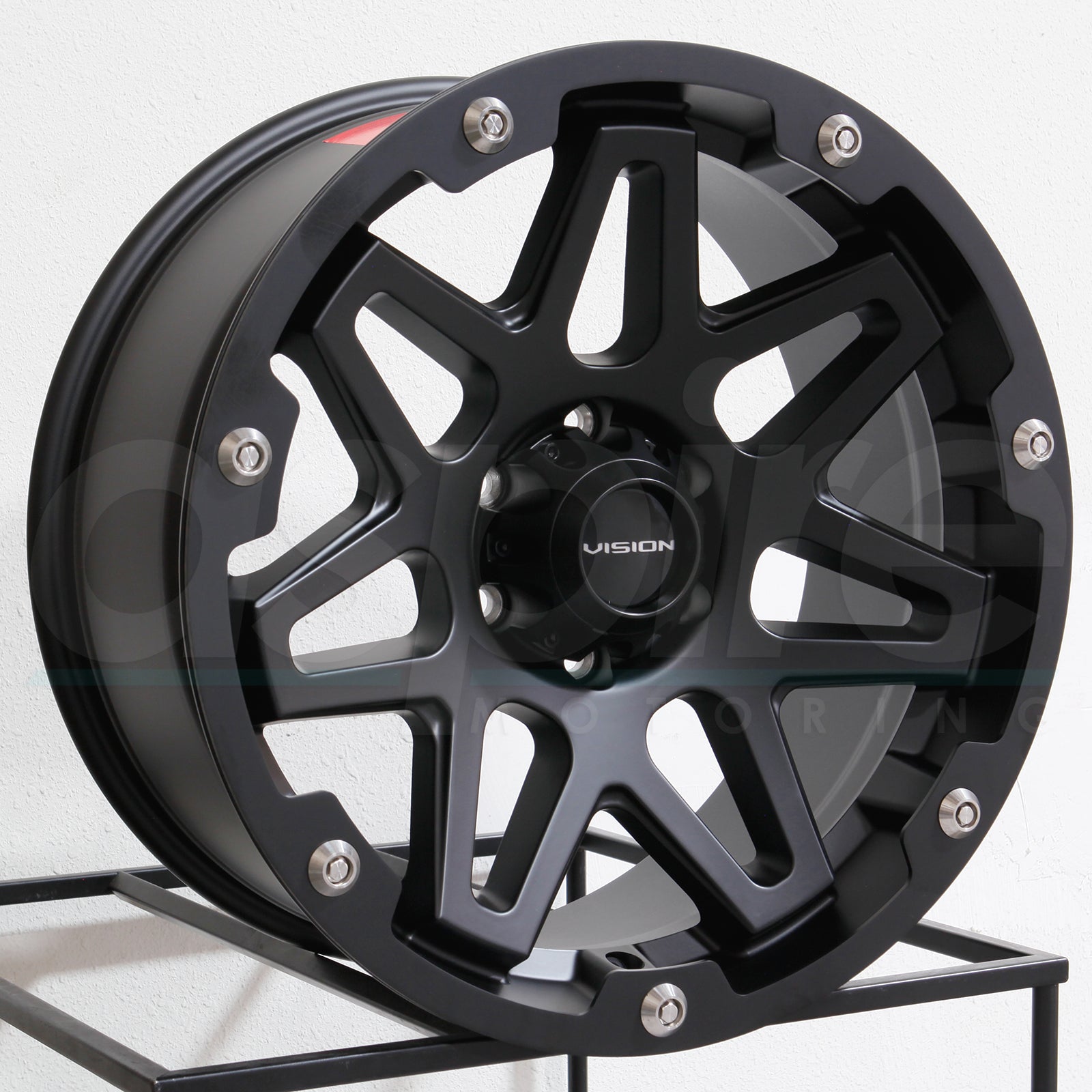 Vision HD Wheels 416 Se7En Satin Black – aspire MOTORING