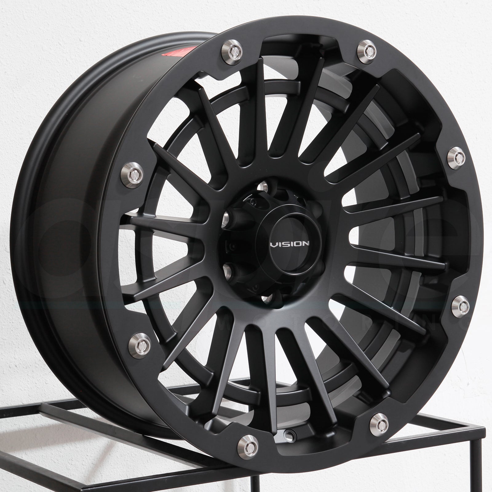 Vision Wheels 417 Creep Satin Black – aspire MOTORING
