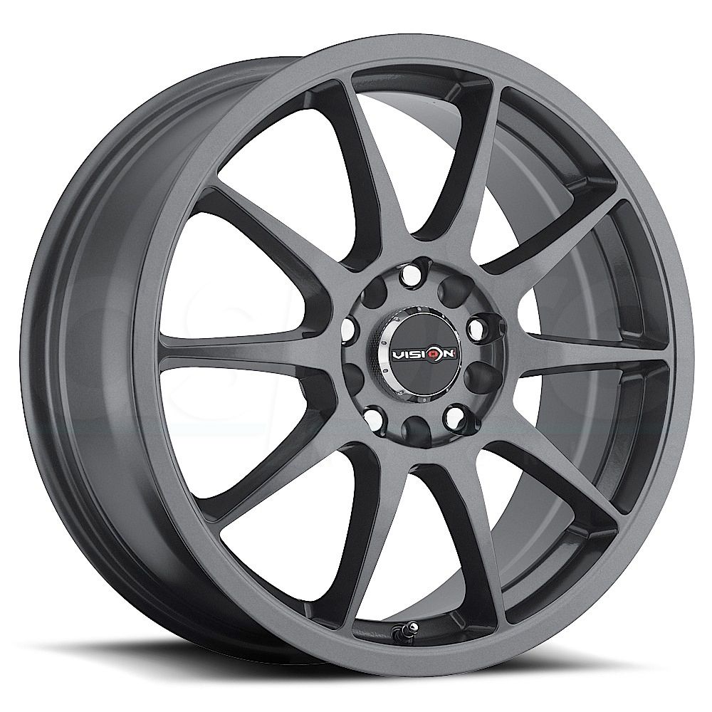 Vision Wheels 425 Bane Gunmetal – aspire MOTORING