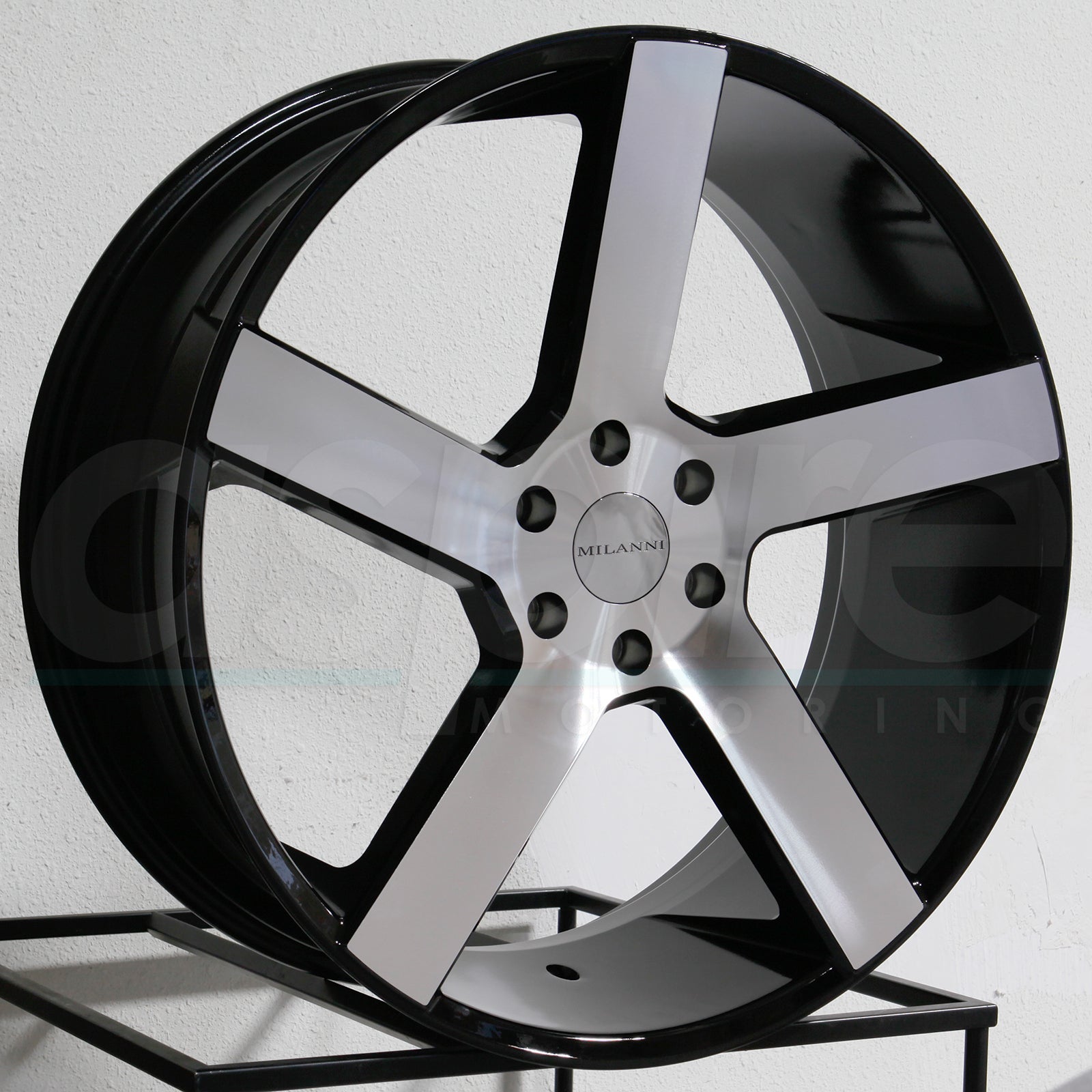 Milanni Wheels 472 Switchback Black Machined – aspire MOTORING