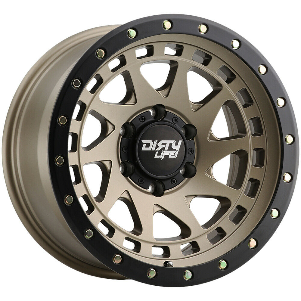 Dirty Life Wheels 9311 Enigma Pro Gold Black – aspire MOTORING