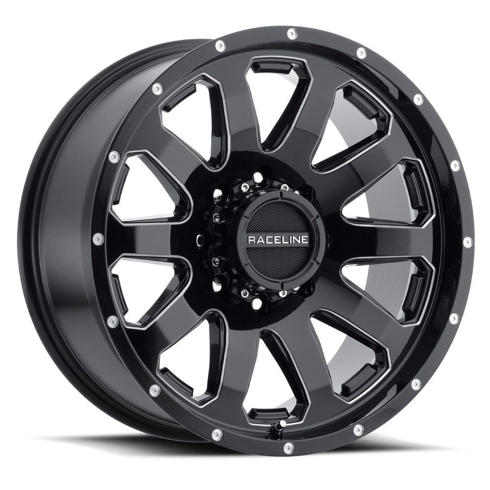 Raceline Wheels 938M Enforcer Black Milled – aspire MOTORING