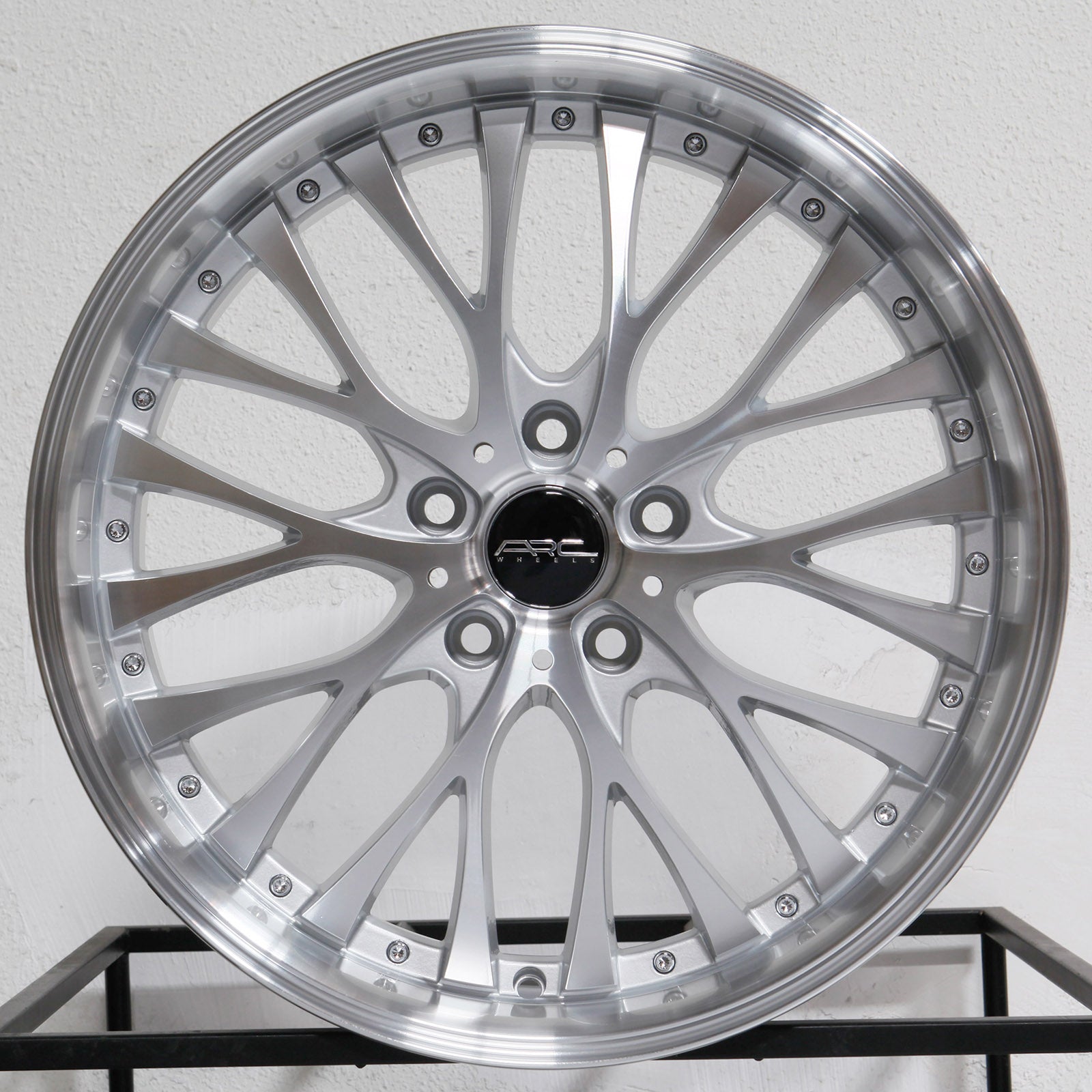 ARC Wheels AR6 Silver Machined – aspire MOTORING