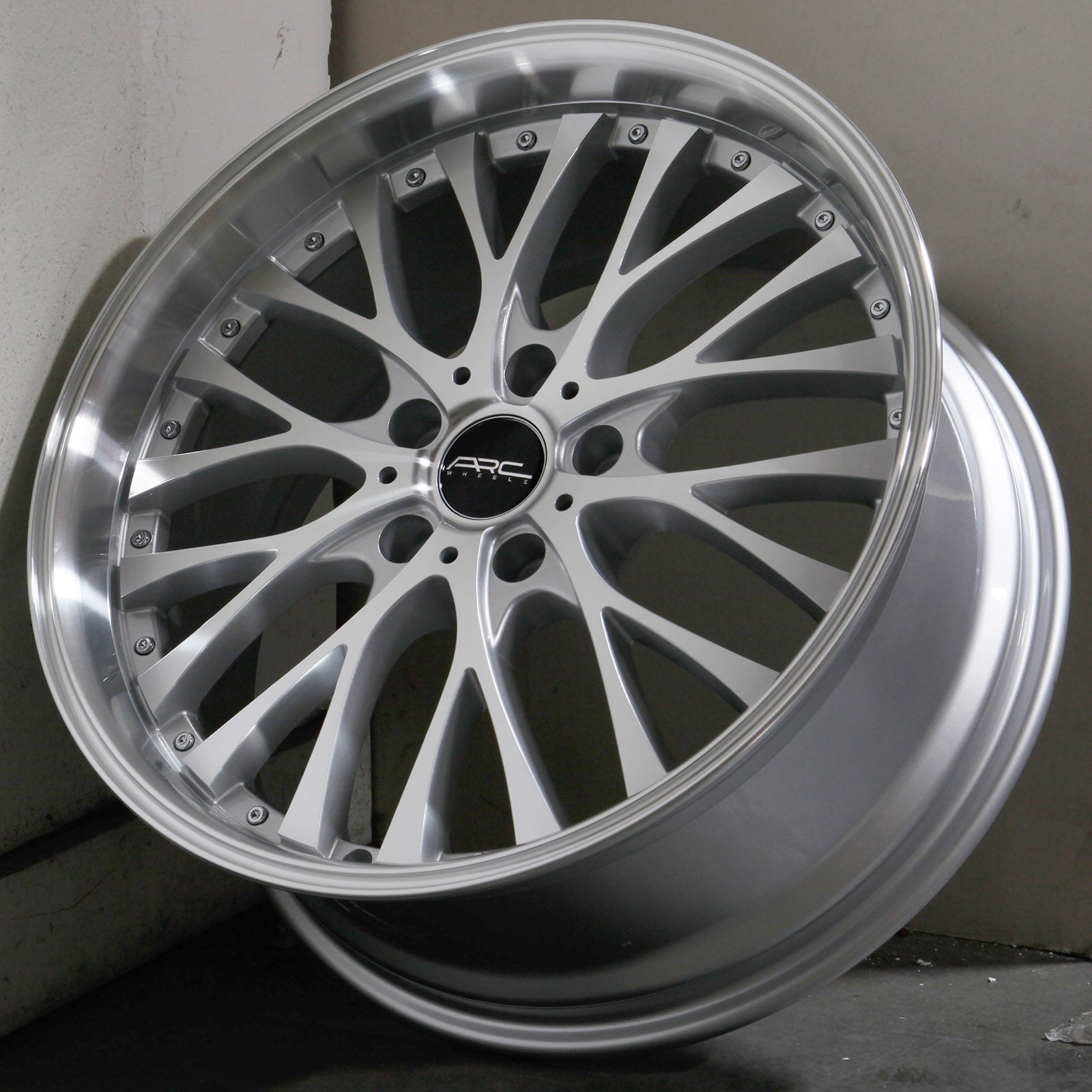 ARC Wheels AR6 Silver Machined – aspire MOTORING