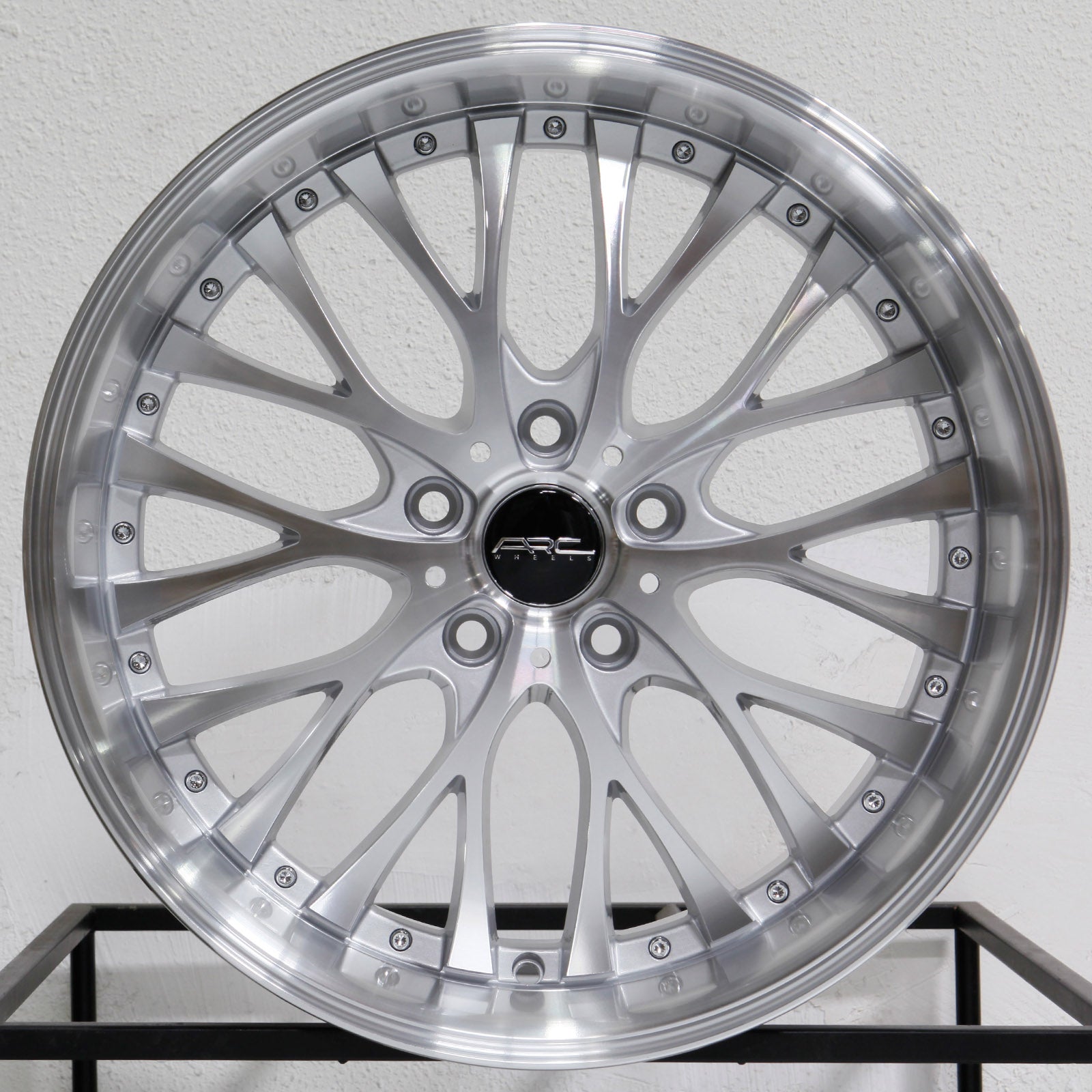 ARC Wheels AR6 Silver Machined – aspire MOTORING
