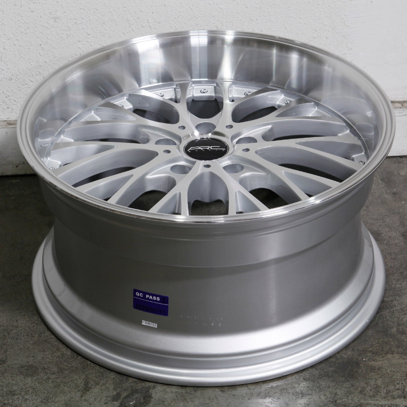 ARC Wheels AR6 Silver Machined – aspire MOTORING