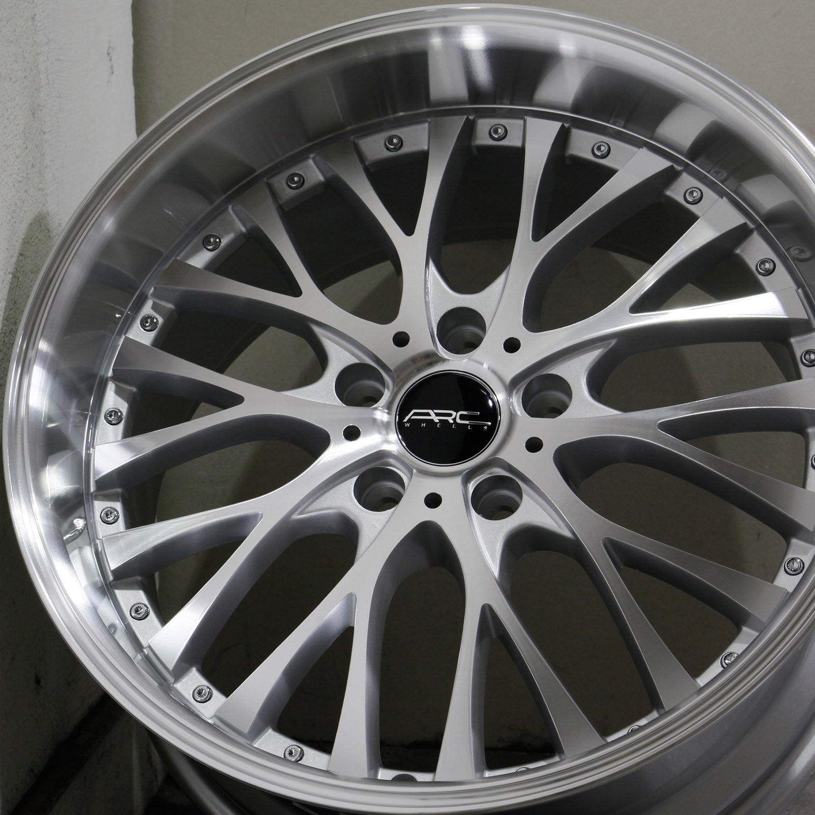 ARC Wheels AR6 Silver Machined – aspire MOTORING