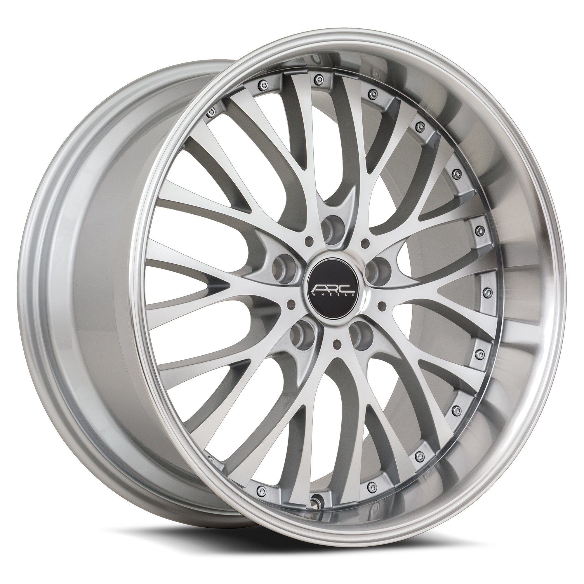 ARC Wheels AR6 Silver Machined – aspire MOTORING