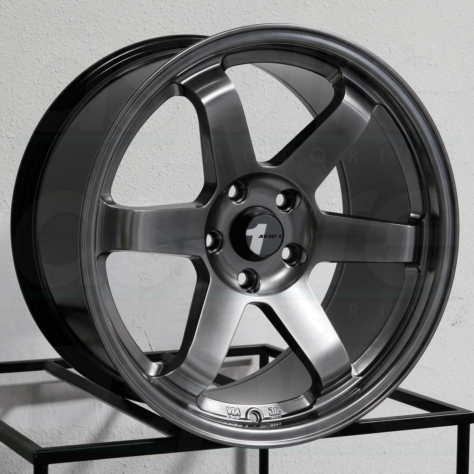 AVID1 Wheels AV06 Hyper Black – aspire MOTORING