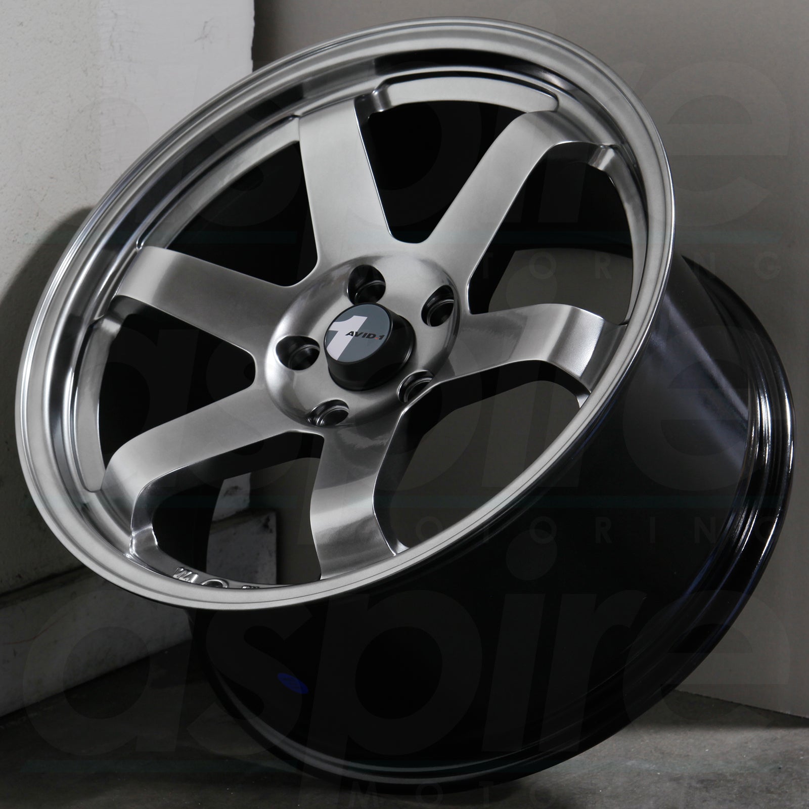 AVID1 Wheels AV06 Hyper Black – aspire MOTORING