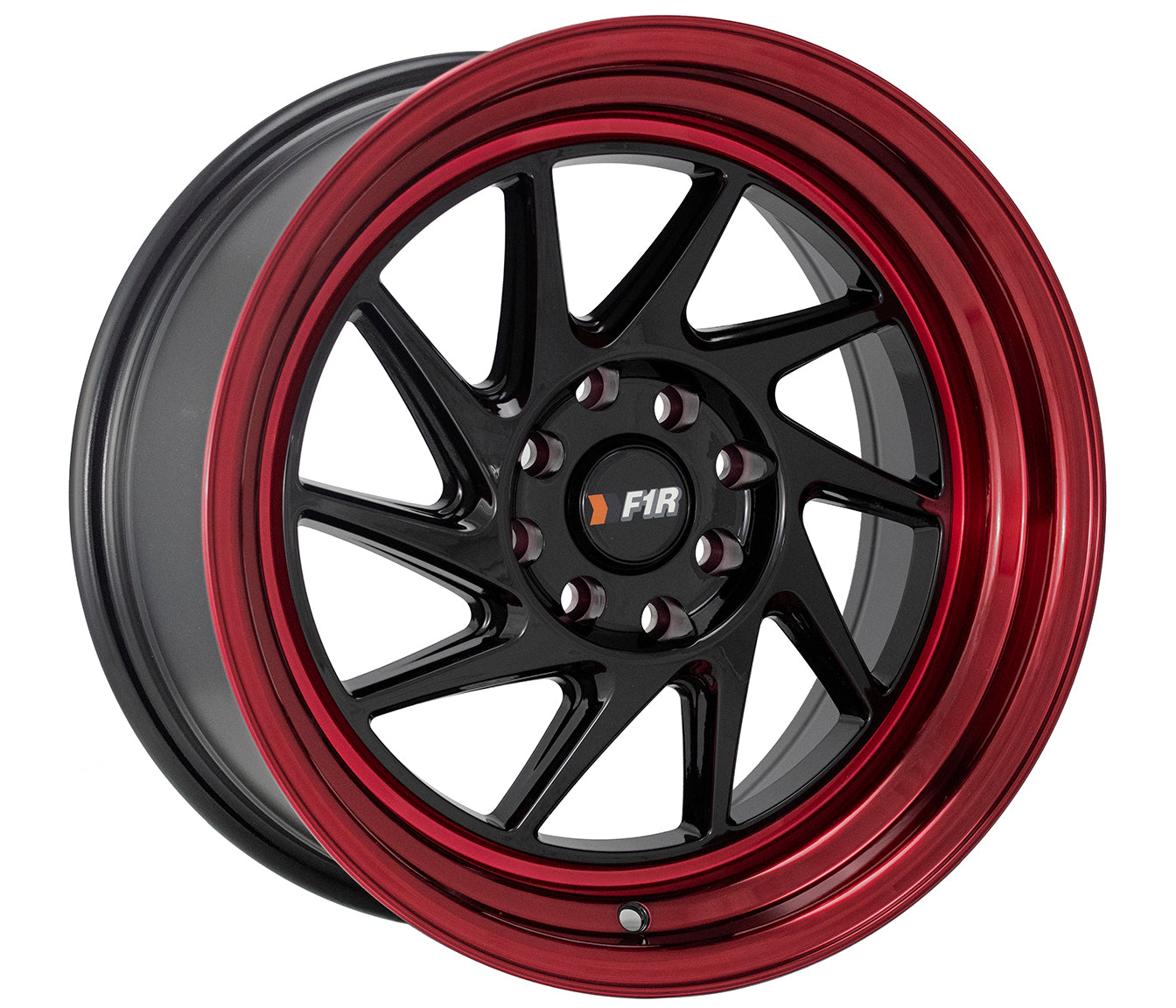 F1R Wheels F07 Black Red Lip – aspire MOTORING