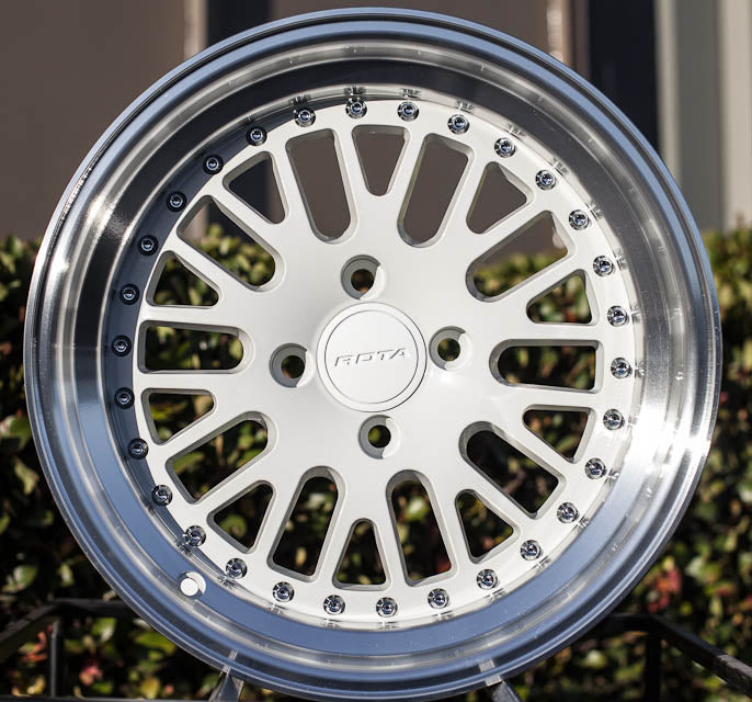 Rota Wheels Flush Royal White – aspire MOTORING