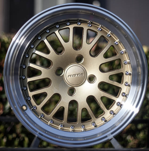 Rota Wheels Flush Royal Gold – aspire MOTORING