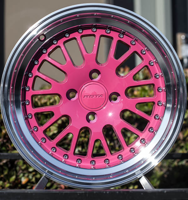 Rota Wheels Flush Royal Pink – aspire MOTORING