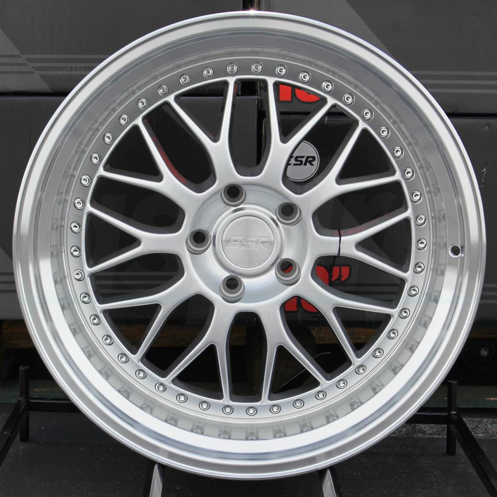 ESR Wheels SR01 Hyper Silver – aspire MOTORING