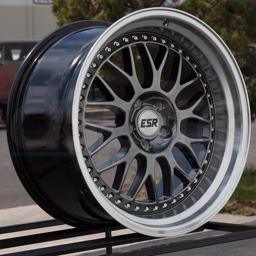 ESR Wheels SR01 Gun Metal – aspire MOTORING