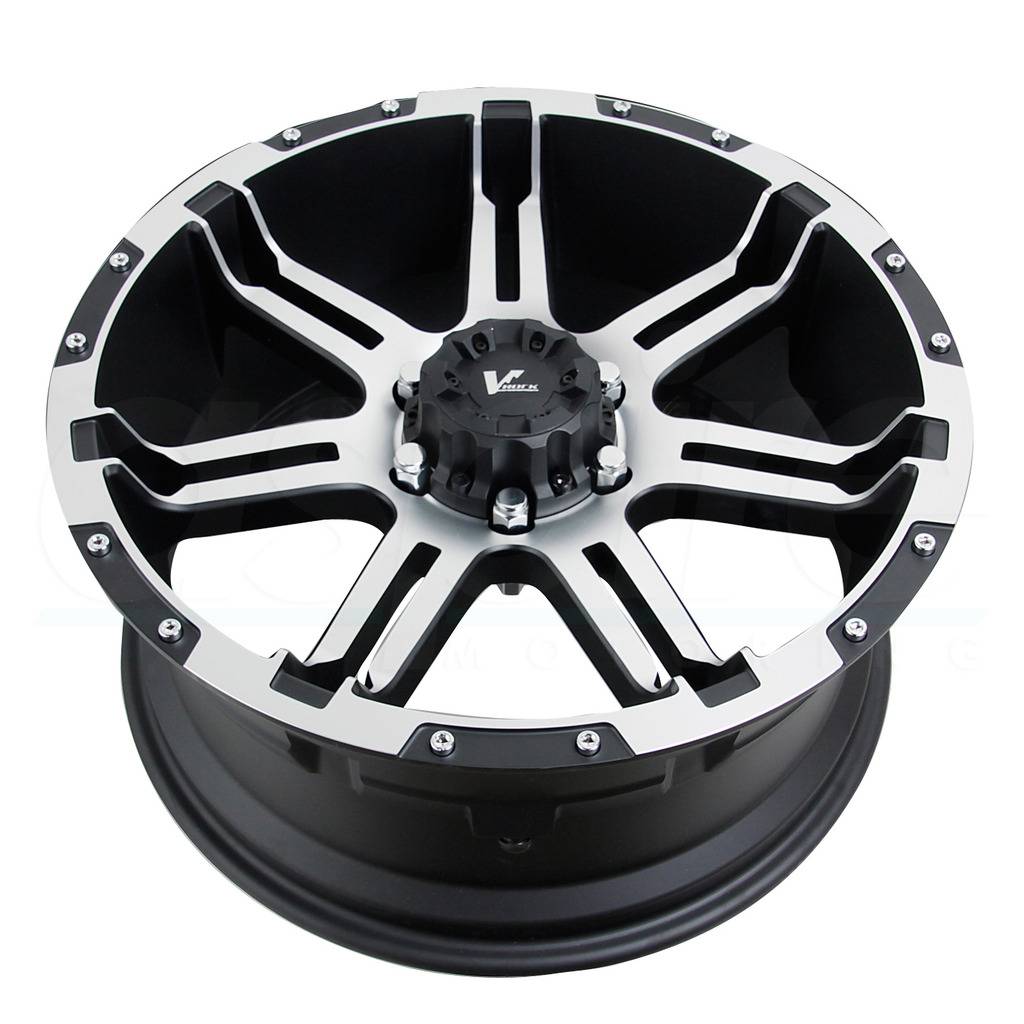 V-Rock Wheels VR1 Overdrive Matte Black Machined – aspire MOTORING