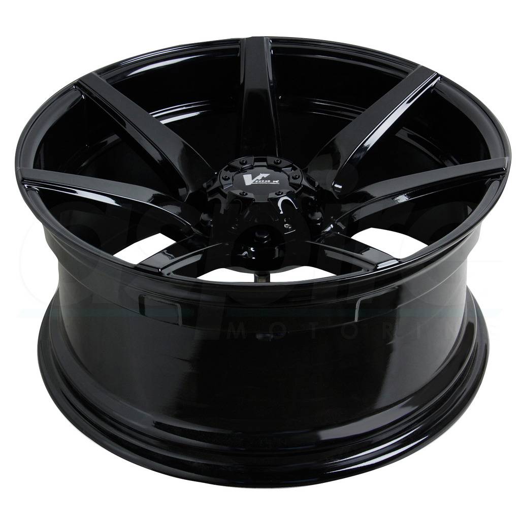 V-Rock Wheels VR8 Extractor Gloss Black – aspire MOTORING