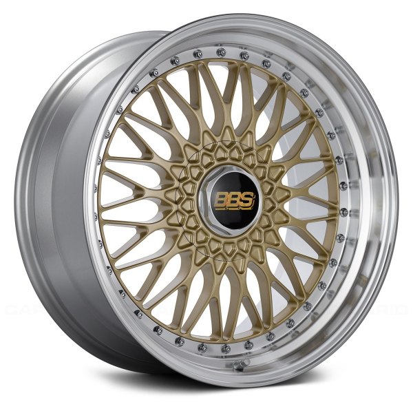 BBS SUPER RS Gold with Dia-Cut Rim and Clear Coat – aspire MOTORING
