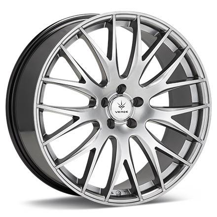 Verde Wheels V27 Saga Hyper Silver – aspire MOTORING